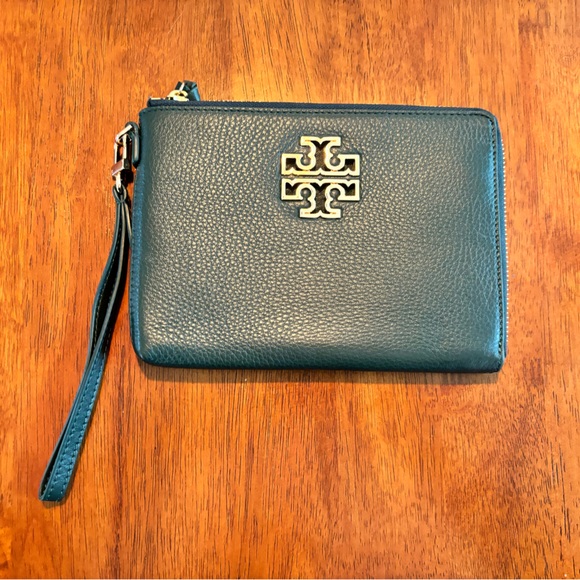 Tory Burch | Bags | Tory Burch Britten Pouch Wristlet | Poshmark